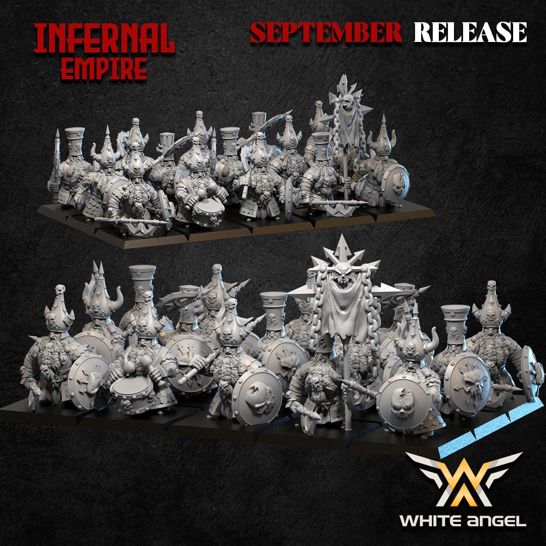 Infernal Guard From the Infernal Empire Army Infernal Dwarf by White ...