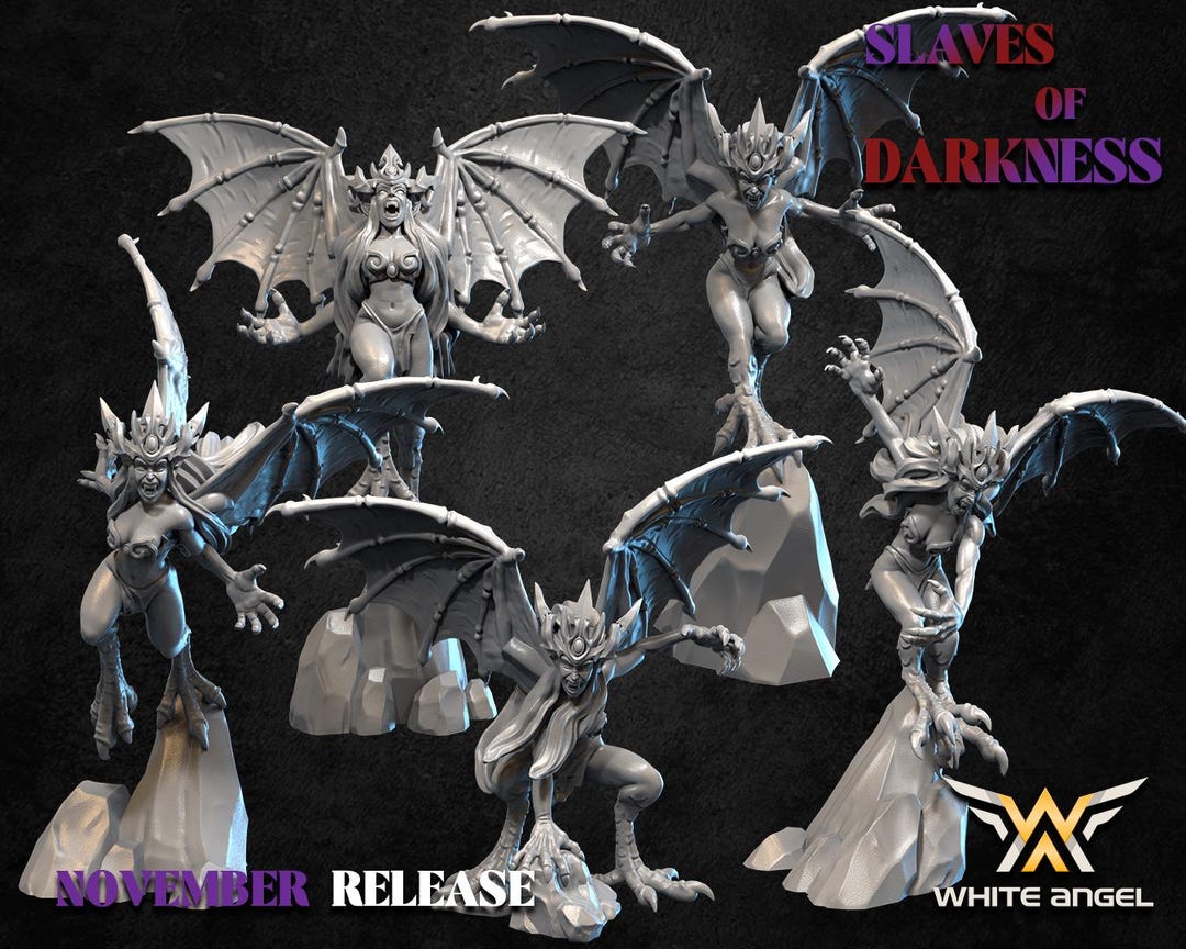 Harpies by White Angel, Slaves of Darkness Dark Elf Warriors for ...