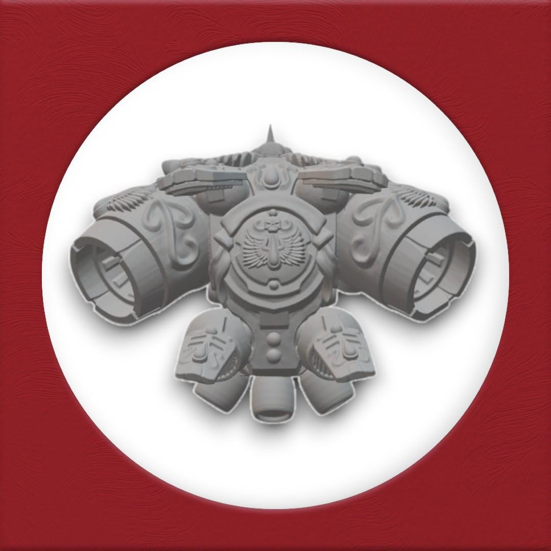 Blood Angels Jump Packs Grimdark for SCI FI Trooper Perfect for ...