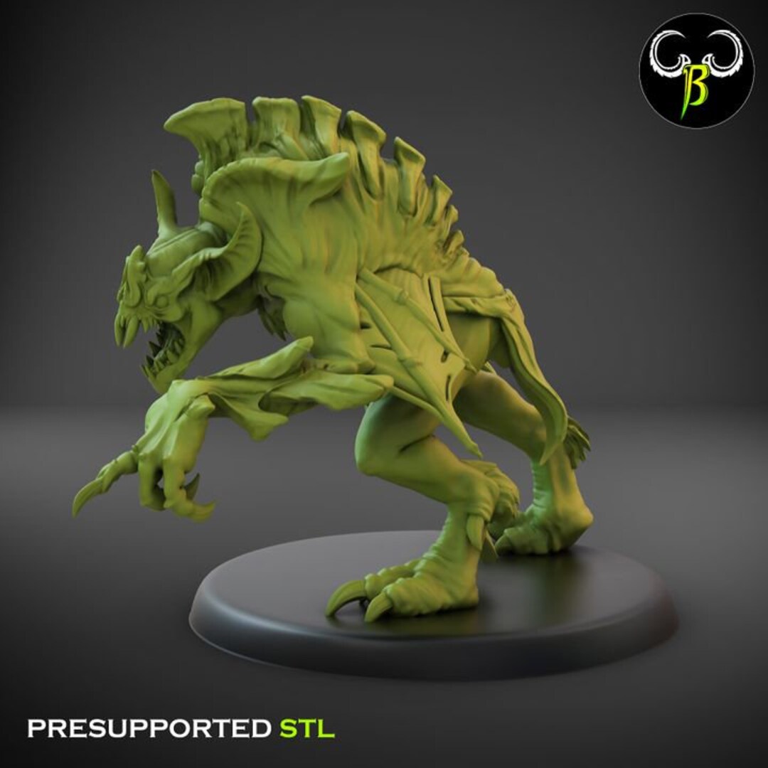 Tomb Lord by Clay Beast Miniatures From the Crypt Nightmares Wave ...