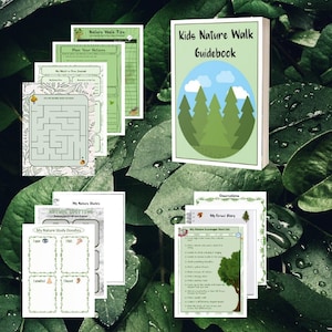 Kids Hiking Activity Book Printable - Etsy