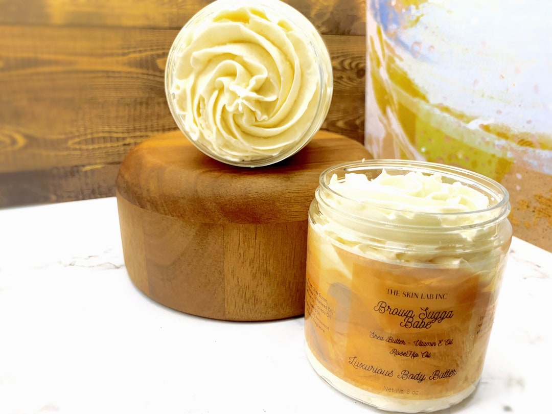 Brown Sugar and Fig Body Butter, Body Cream, Moisturizing, Shea Butter ...