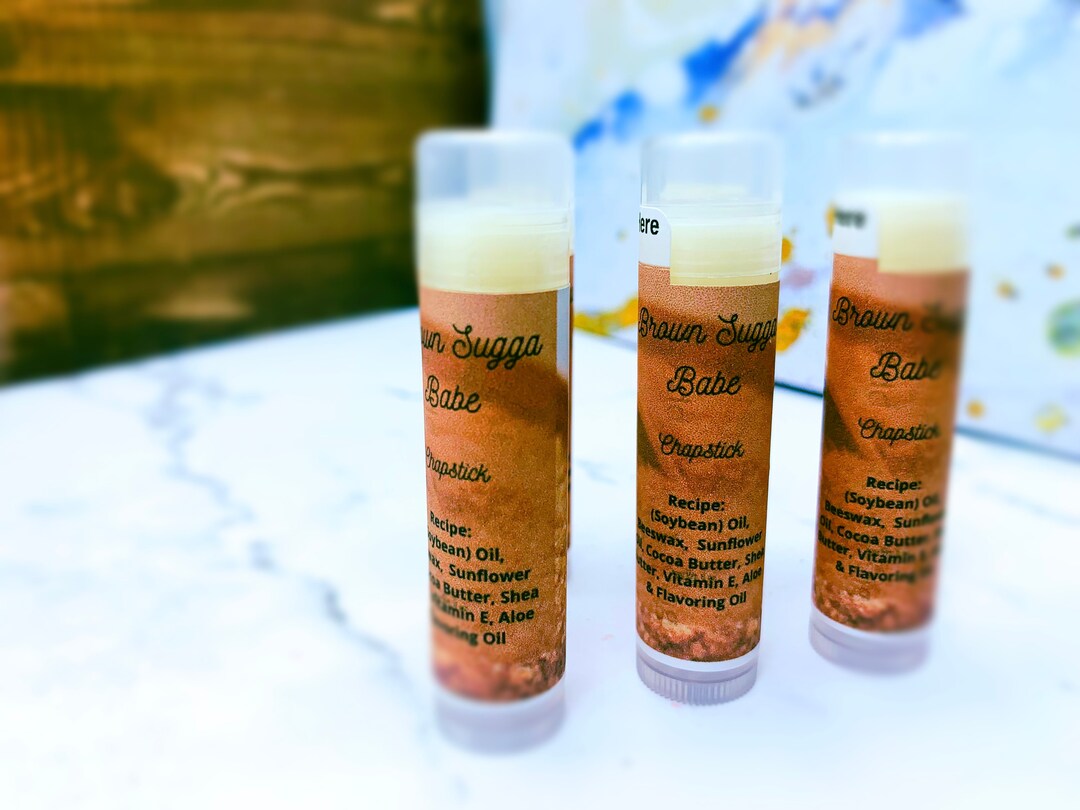 Brown Sugar and Fig Lip Balm, Moisturizing, All Natural and Organic ...