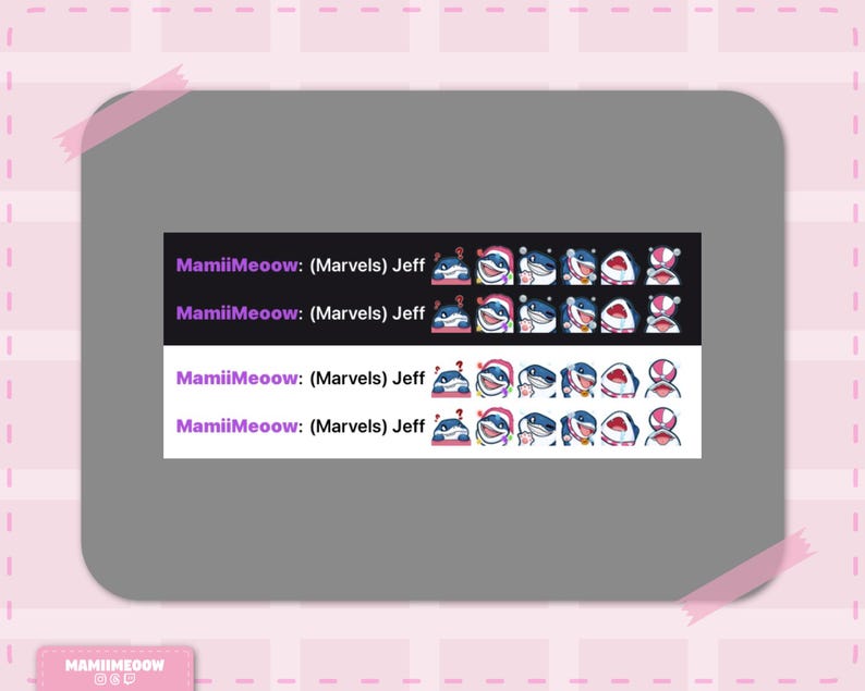 Marvels Jeff Emotes Twitch, Youtube, Discord - Etsy