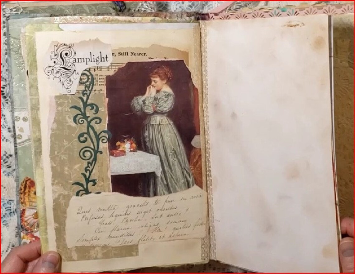 French Lady Journal by Gigi Marice Journals and More - Etsy