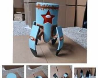 Fallout 76 Liberator Robot Model - Etsy