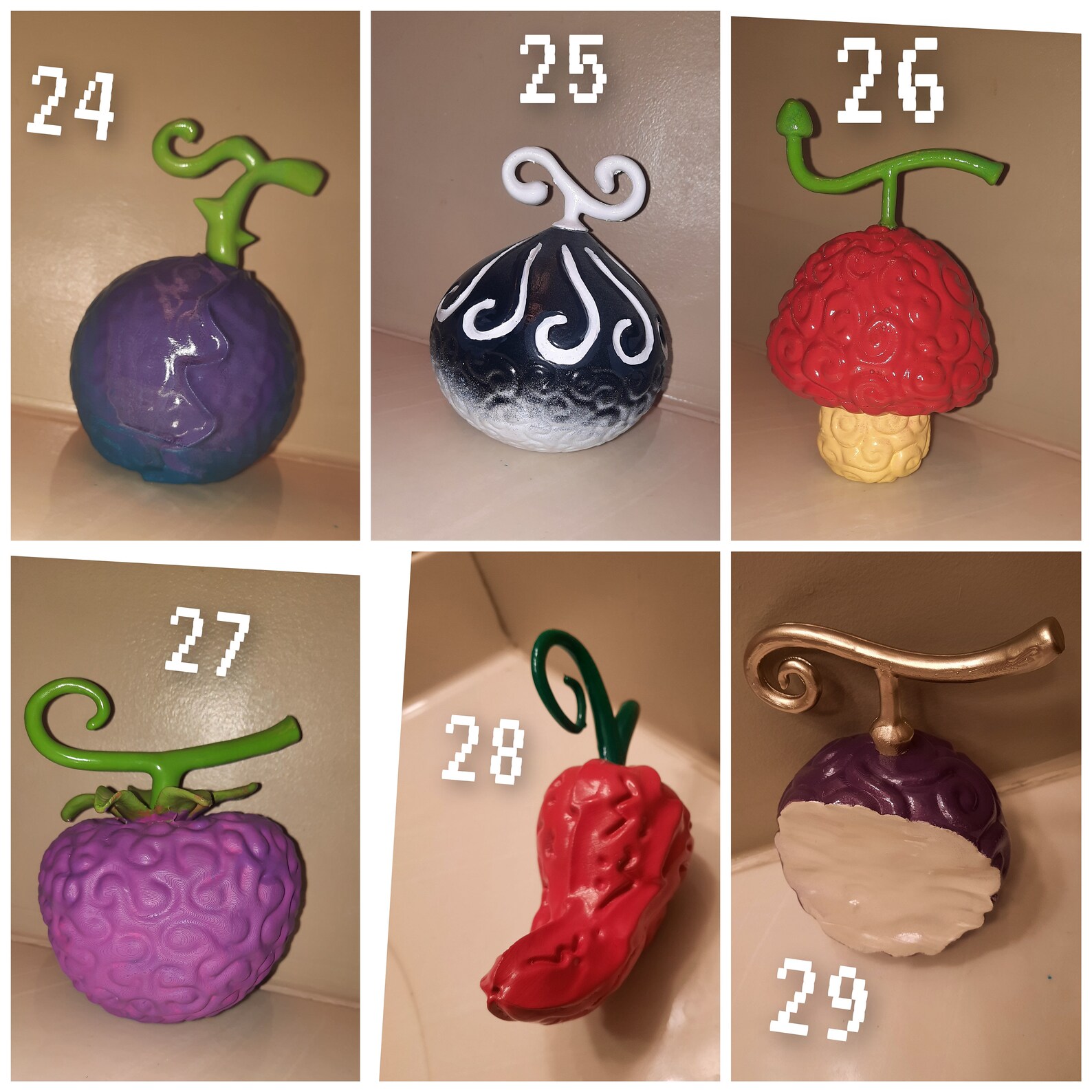 31 Different D Fruits - Etsy