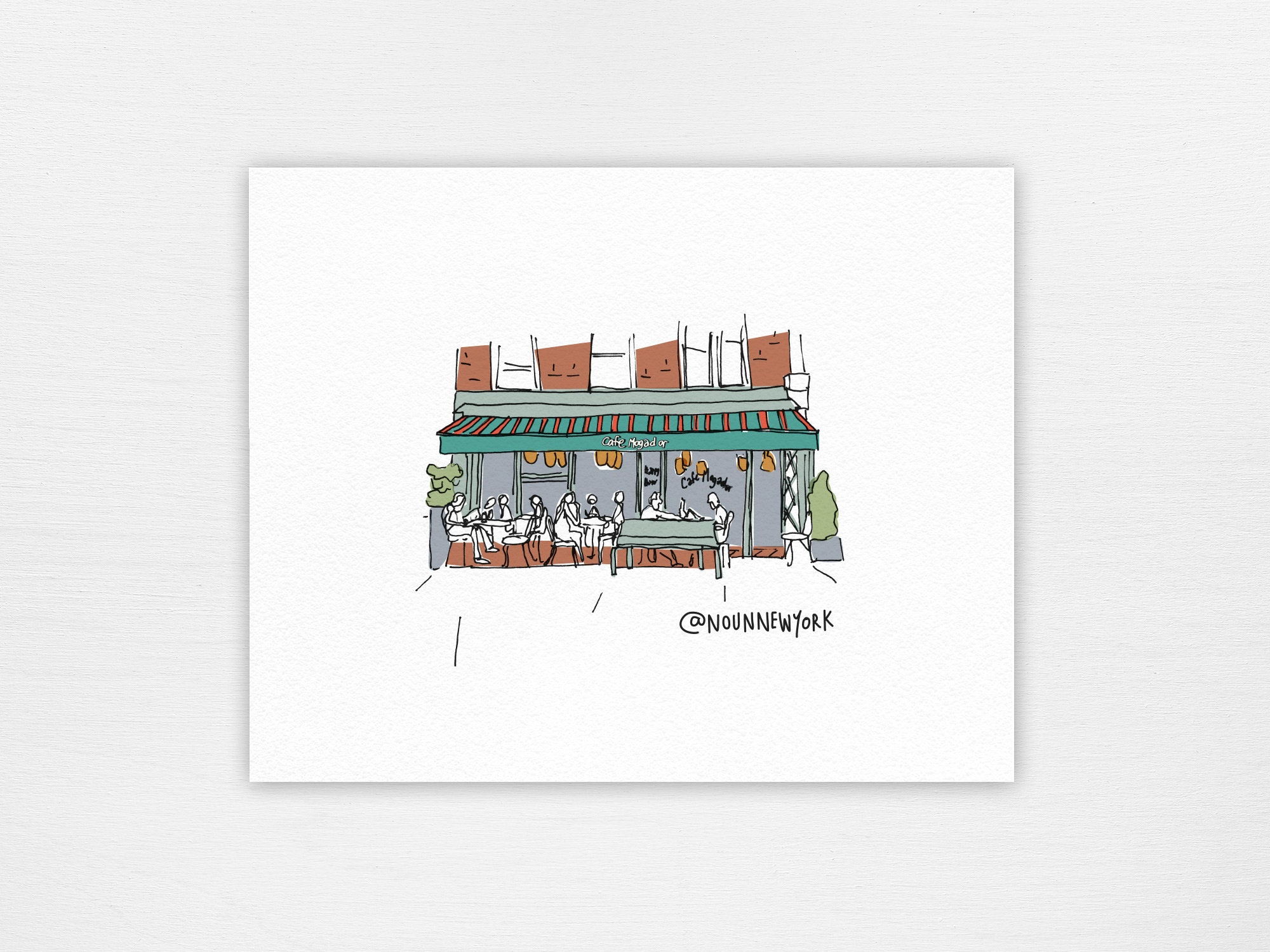 Storefront Illustration
