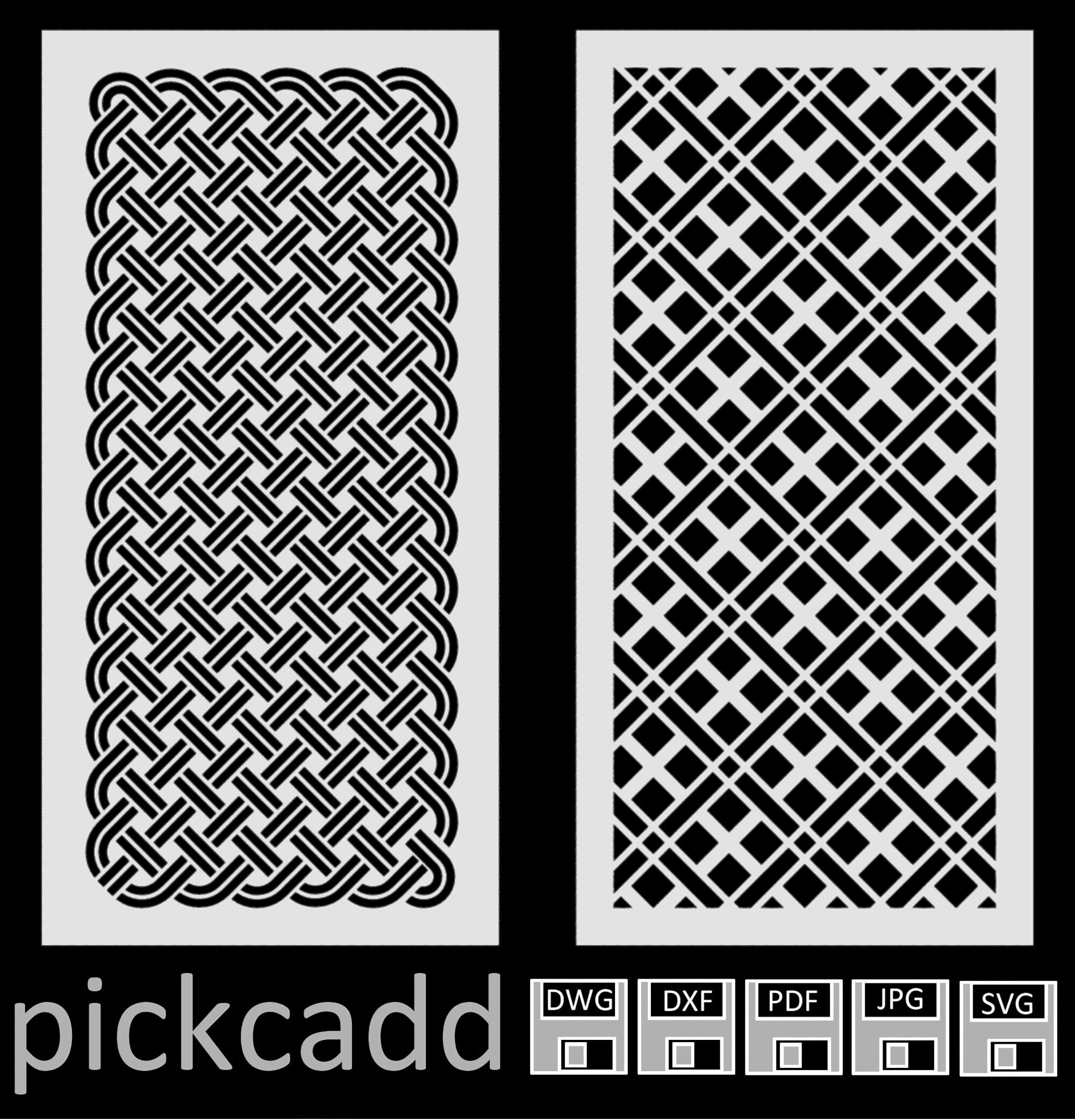 Decorative Screens 3 | 10 Affordable Modern Pattern Digital Vector File ...