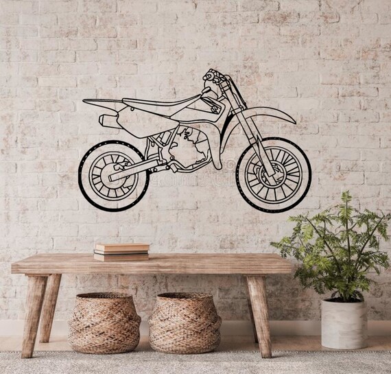 Motorcycle Art 9 Affordable Motorbike Pattern Digital Vector - Etsy
