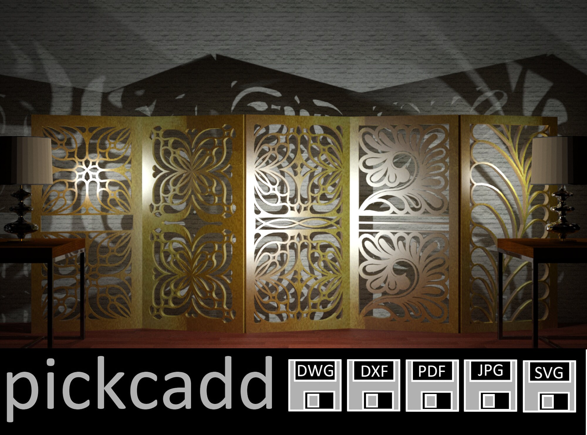 Decorative Screens 5 | 10 Affordable Quilt Pattern Digital Vector File ...