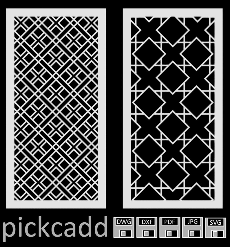 Decorative Screens 3 | 10 Affordable Modern Pattern Digital Vector File ...