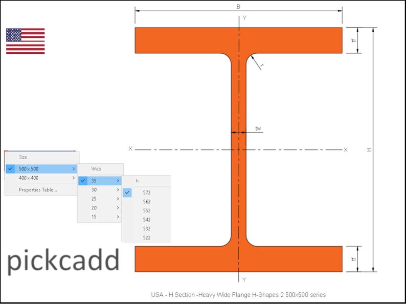 A Comprehensive Library of Autocad 2D Parametric Blocks (1109) of USA ...