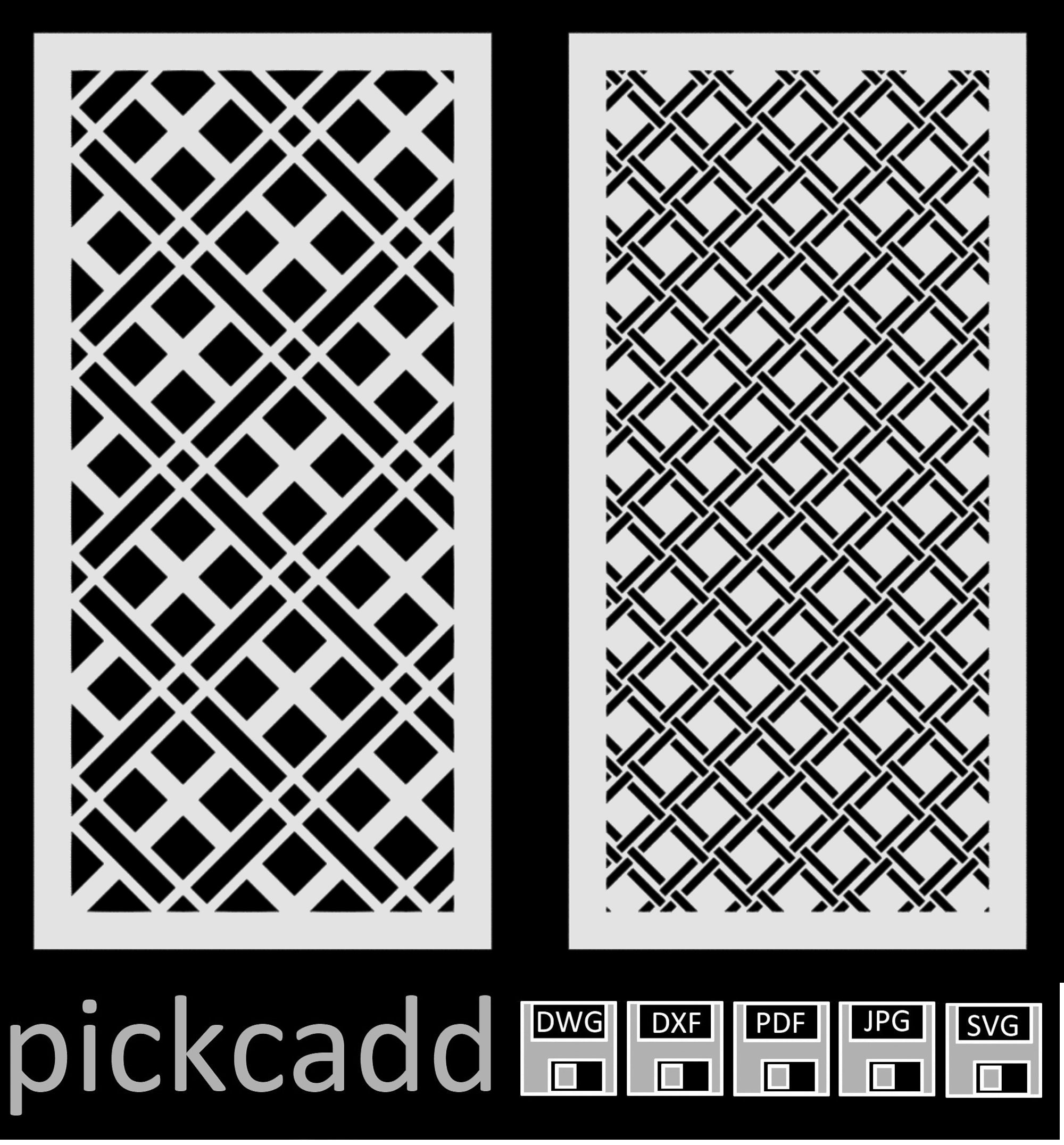 Decorative Screens 3 | 10 Affordable Modern Pattern Digital Vector File ...