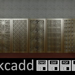 Decorative Screens 2 | 10 Affordable Modern Pattern Digital Vector File ...