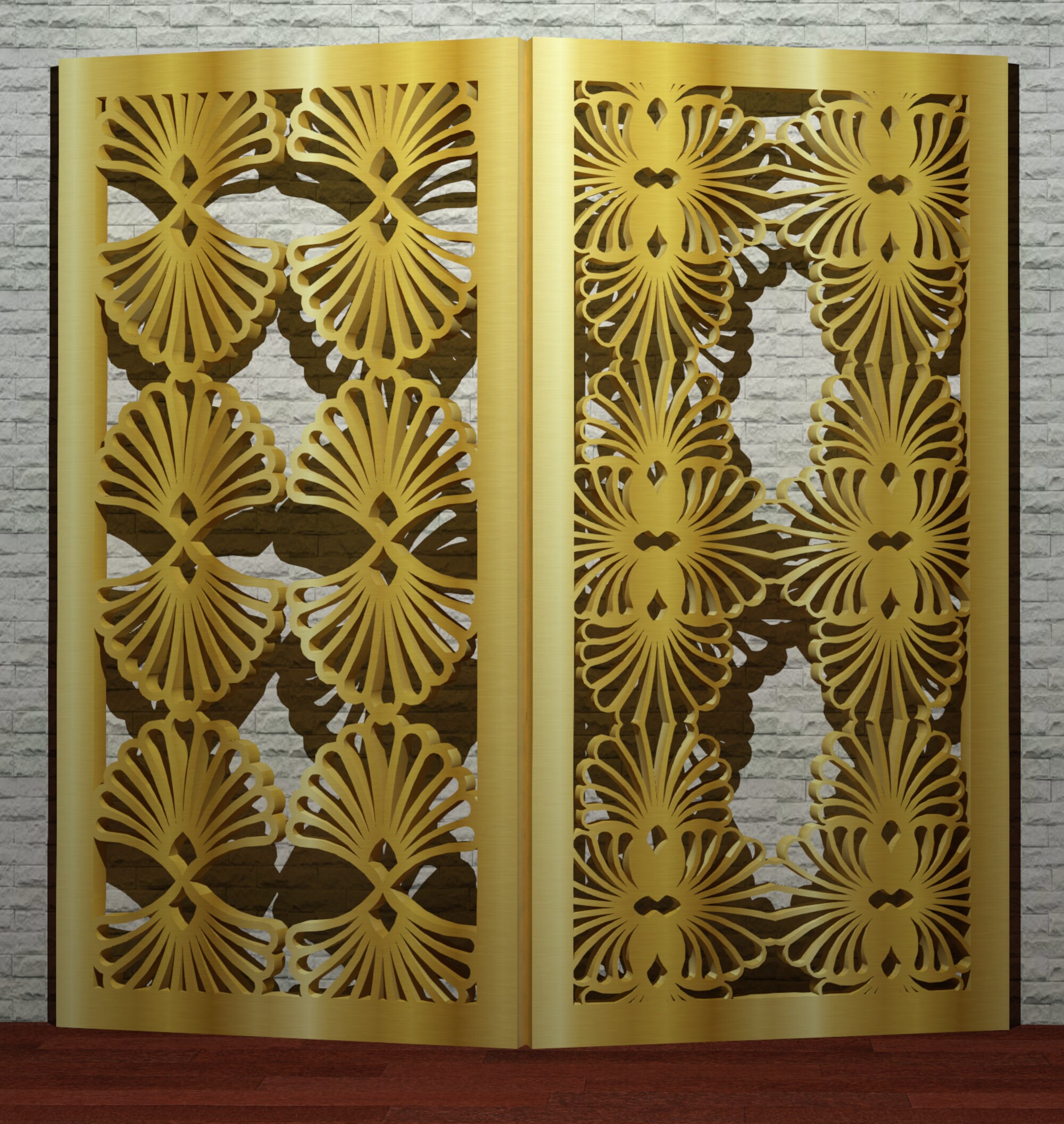 Decorative Screens 7 | 10 Digital Vector File Templates to Be Used for ...