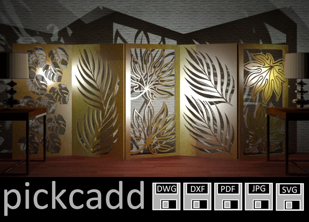 Decorative Screens 4 | 10 Affordable Organic Pattern Digital Vector ...