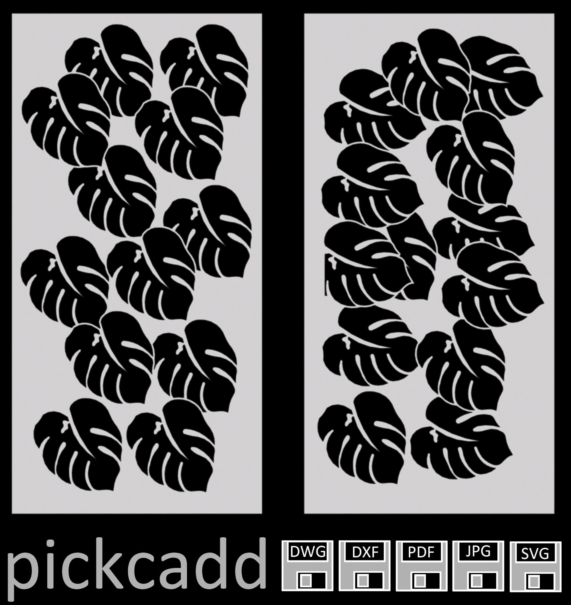 Decorative Screens 4 | 10 Affordable Organic Pattern Digital Vector ...