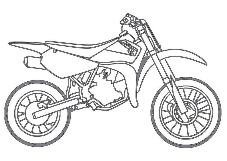 Motorcycle Art 9| Affordable Motorbike Pattern Digital Vector File ...