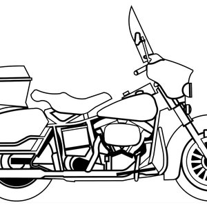 Motorcycle Art Digital Vector File Templates in Dwg, Dxf, Pdf, Jpg, and ...
