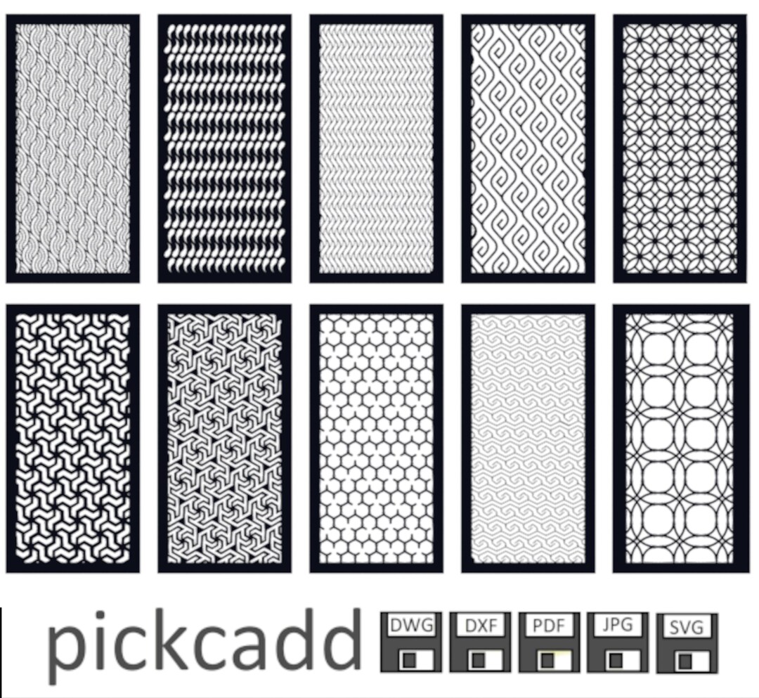 10 Versatile Digital Screen Templates Set 1 - Etsy