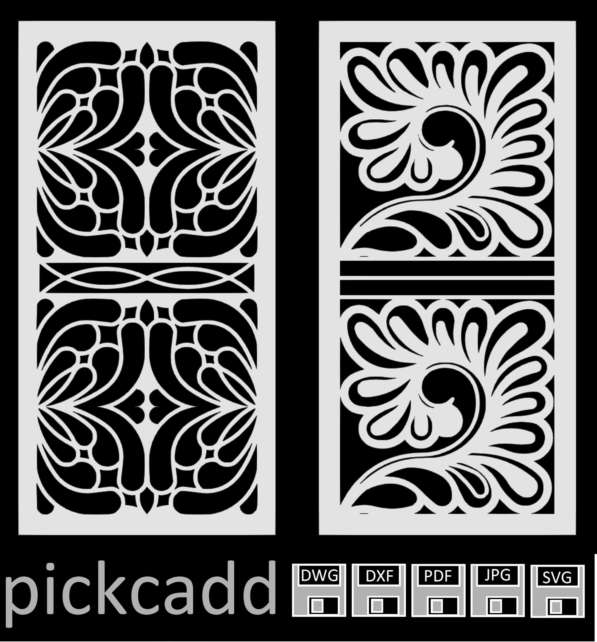 Decorative Screens 5 | 10 Affordable Quilt Pattern Digital Vector File ...