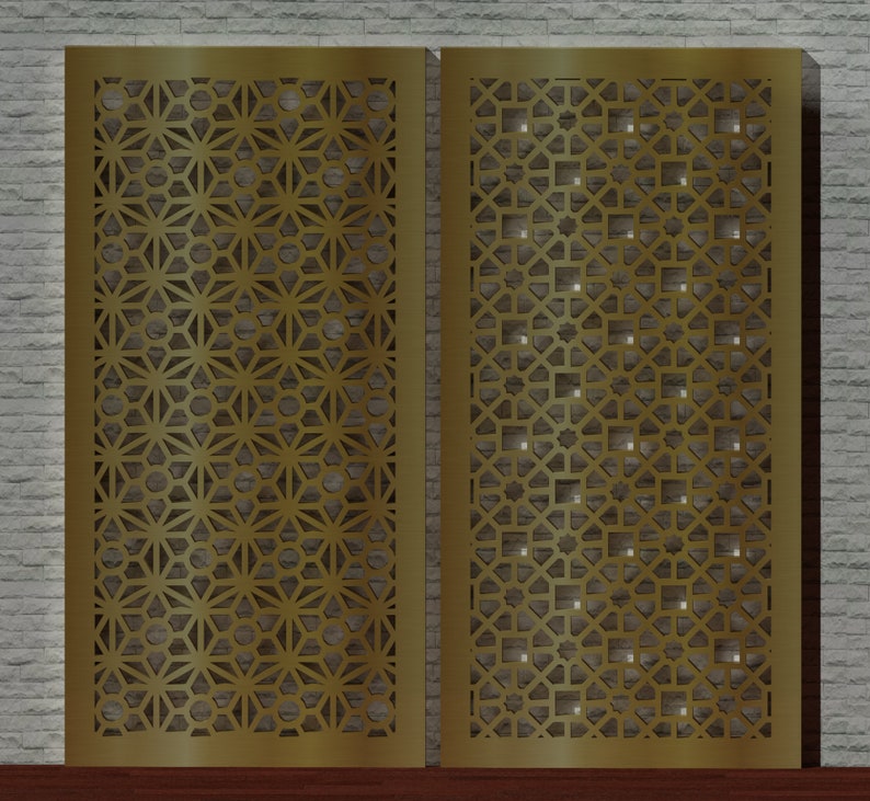 Decorative Screens 14 | 10 Islamic Pattern Templates to Be Used for ...