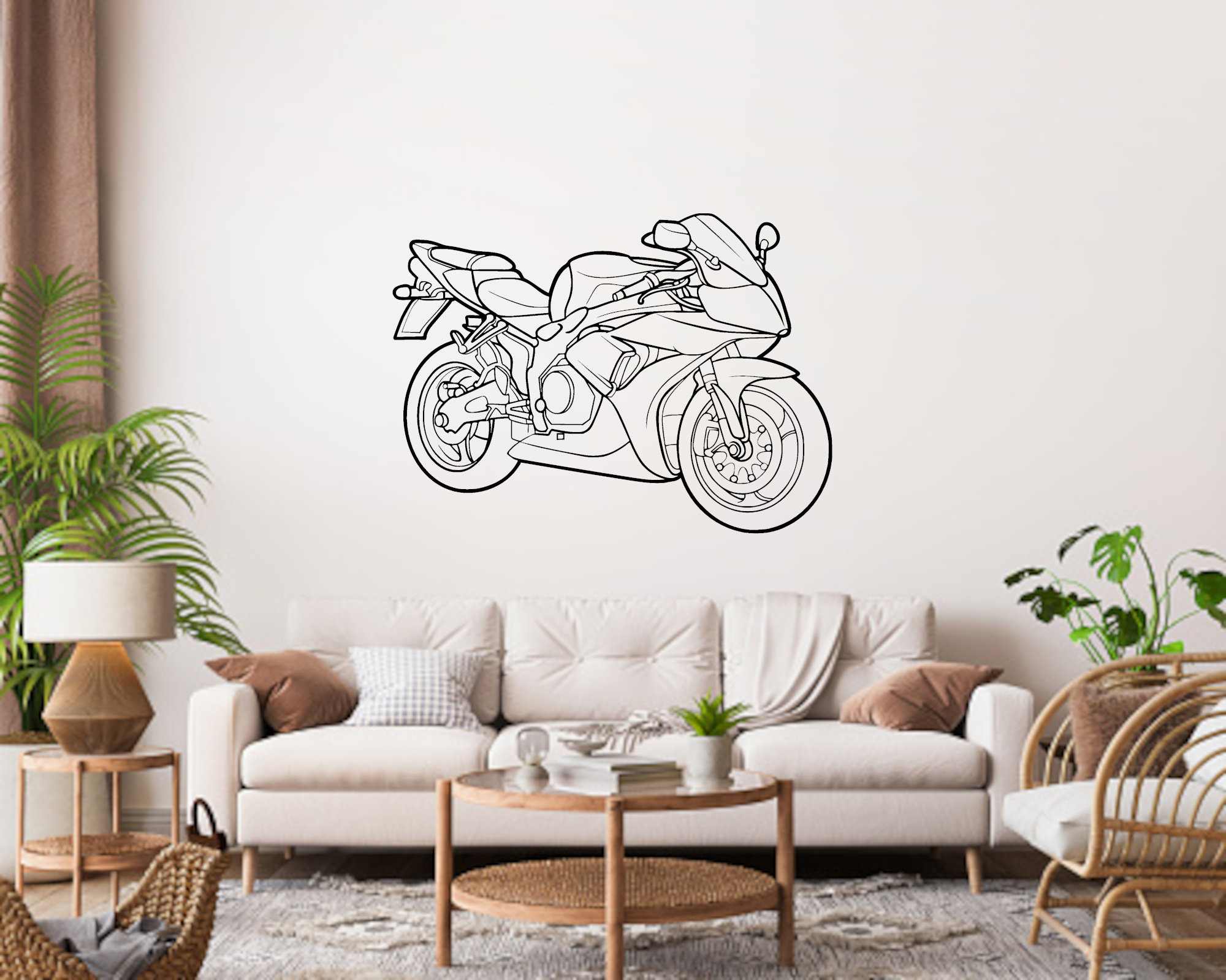 Motorcycle Art 3| Affordable Motorbike Pattern Digital Vector File ...