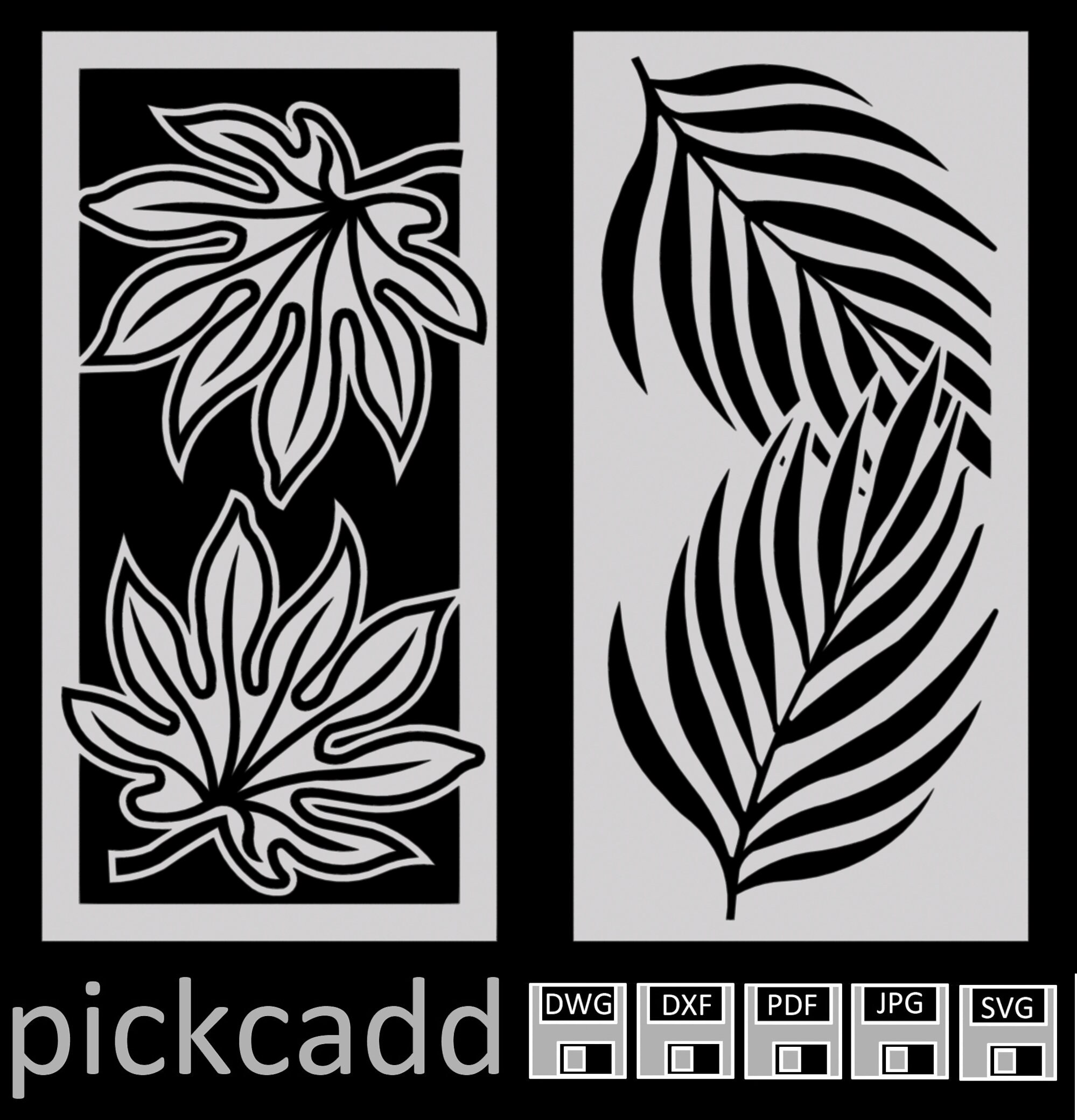 Decorative Screens 4 | 10 Affordable Organic Pattern Digital Vector ...