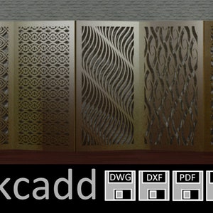 Decorative Screens 2 | 10 Affordable Modern Pattern Digital Vector File ...