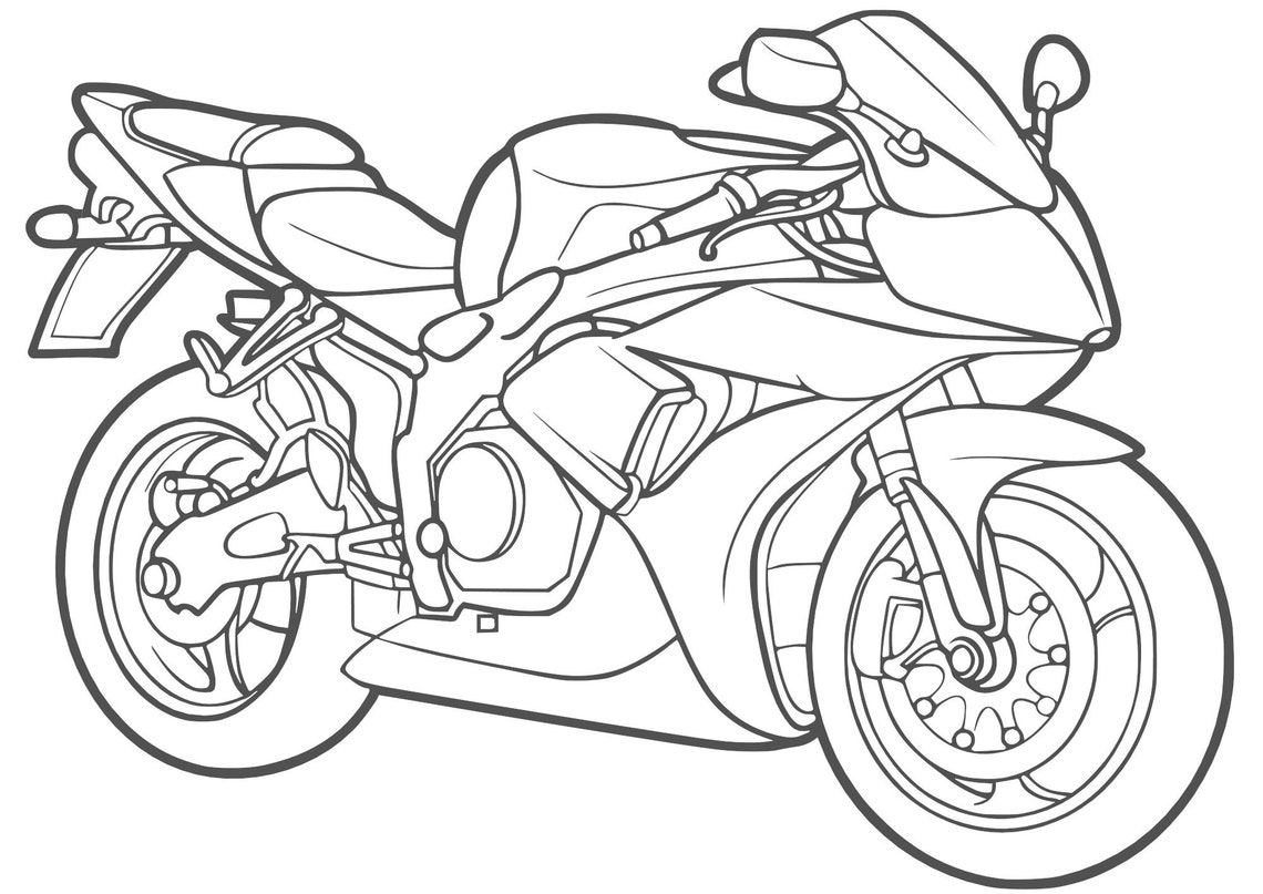 Motorcycle Art 3| Affordable Motorbike Pattern Digital Vector File ...