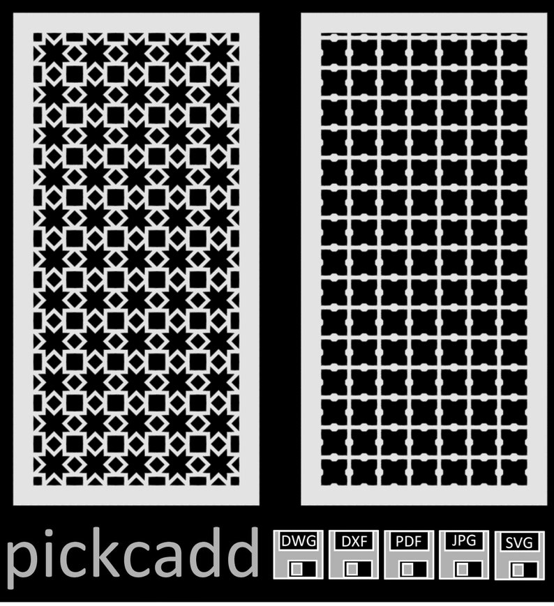 Decorative Screens 3 | 10 Affordable Modern Pattern Digital Vector File ...