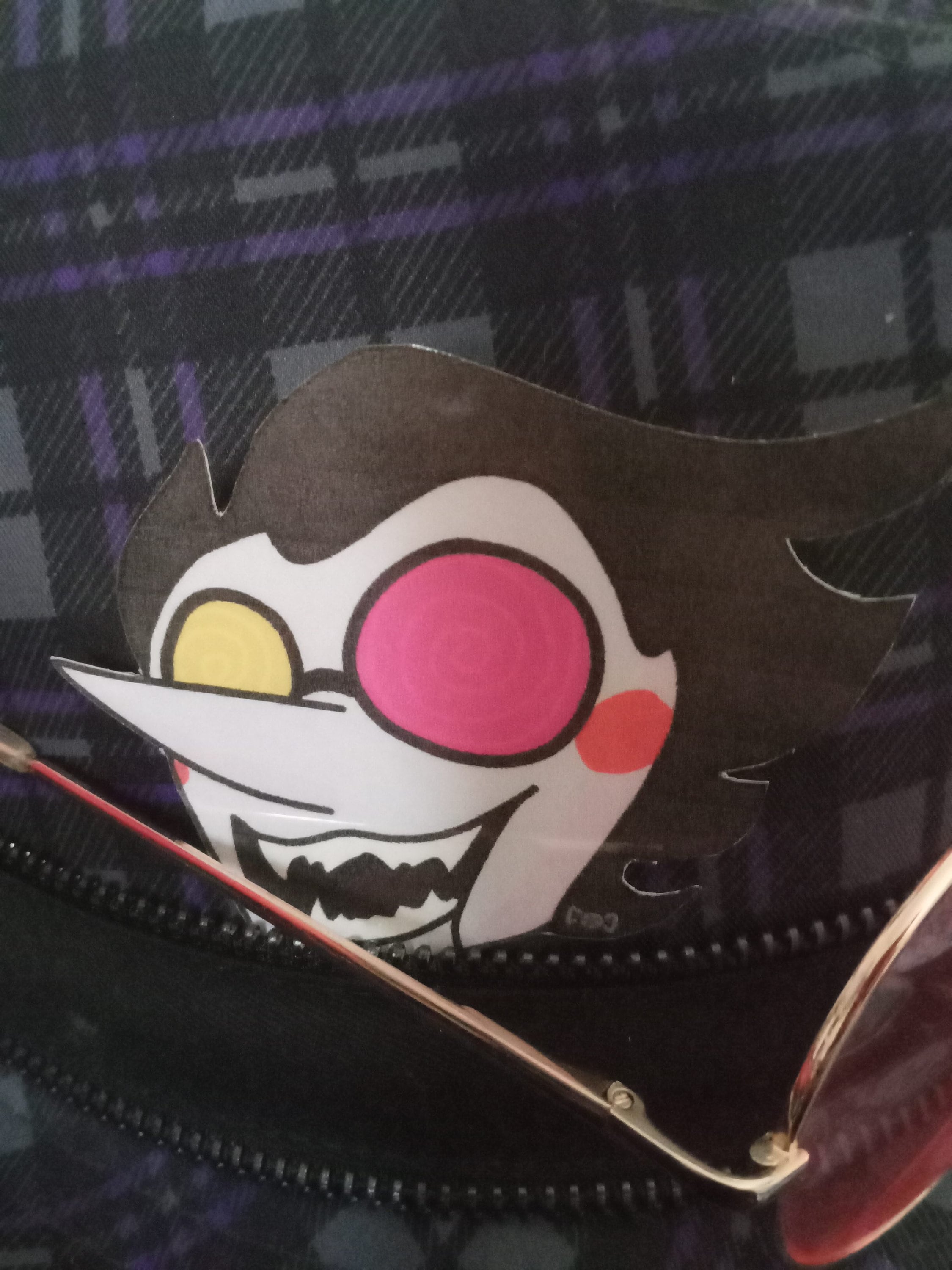 SPAMTON FACE includes Fangs - Etsy