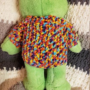 Easy Stuffed Animal Sweater Knitting Pattern - Etsy
