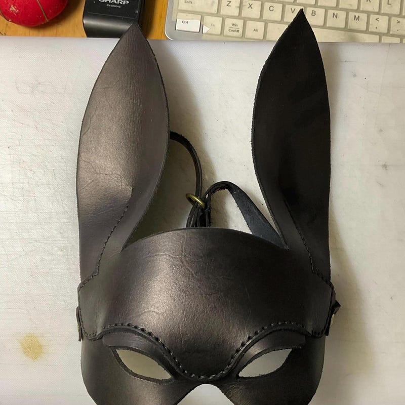 Rabbit Mask - Etsy