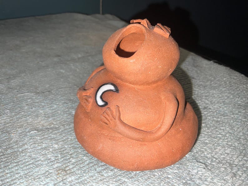 Singing Pottery Person Sculpture, Handmade Stoneware Ceramic Art - Etsy