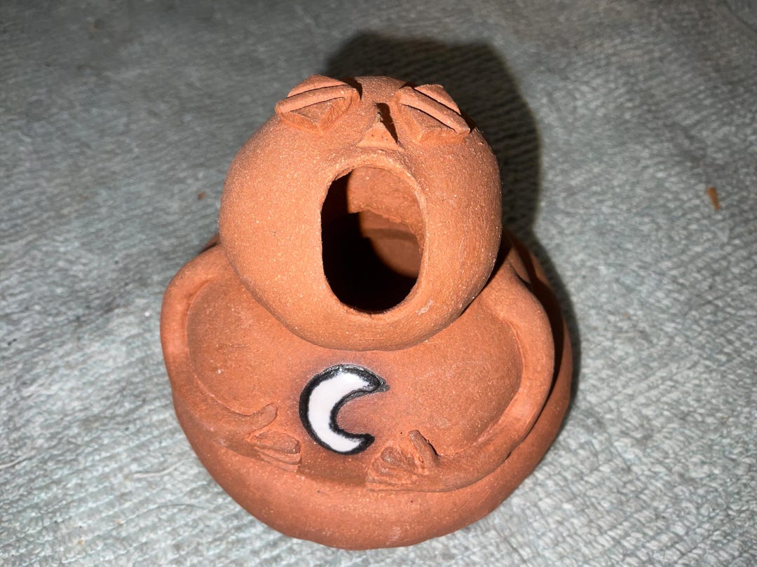 Singing Pottery Person Sculpture, Handmade Stoneware Ceramic Art - Etsy