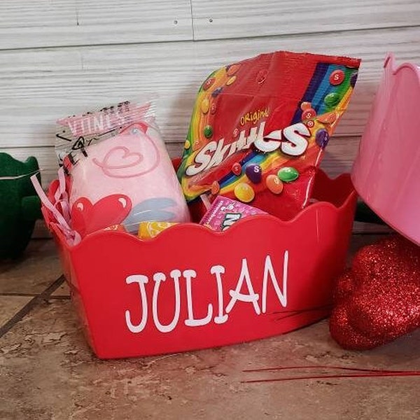 Heart Shaped Basket - Etsy