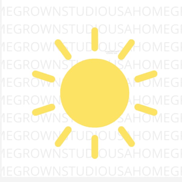 Sun Svg - Etsy
