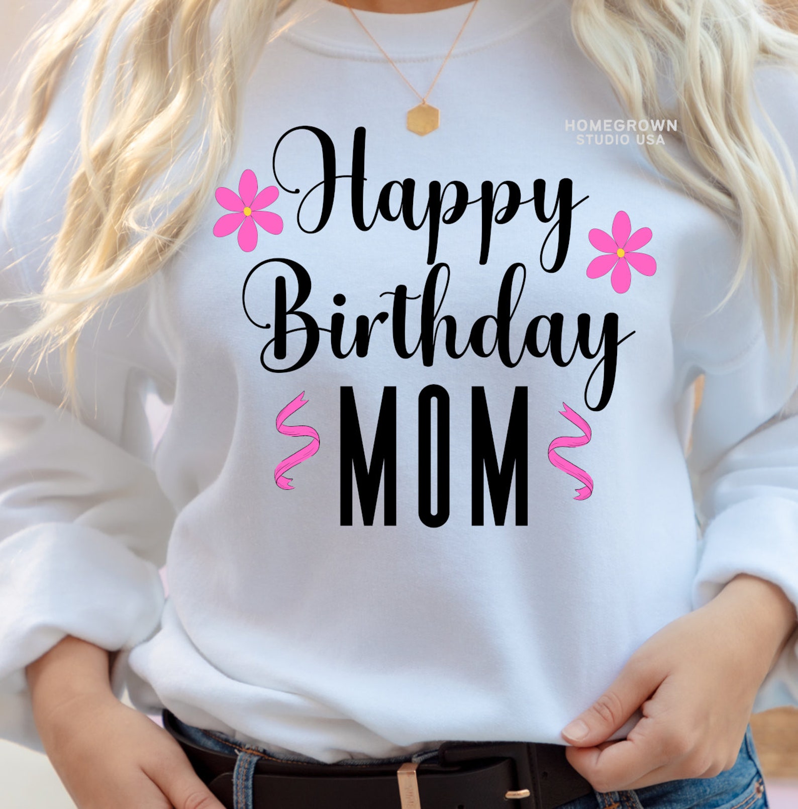 Happy Birthday Mom Svg, Birthday Mom Svg, Mother Mommy Svg, Digital ...