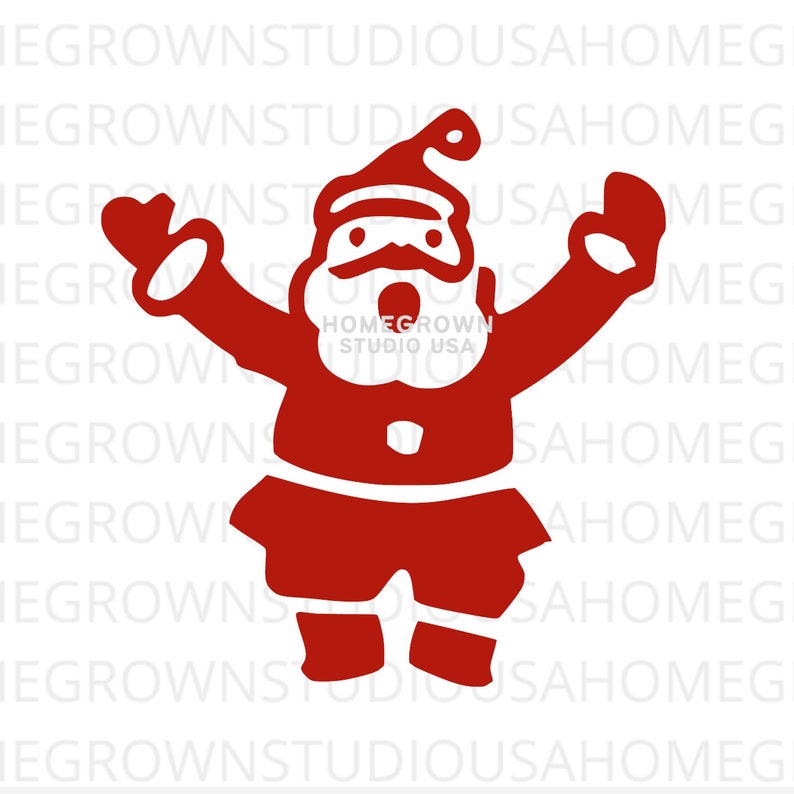 Santa Claus Svg, Santa Clipart Svg, Christmas Clipart, Svg, Dxf, Eps ...