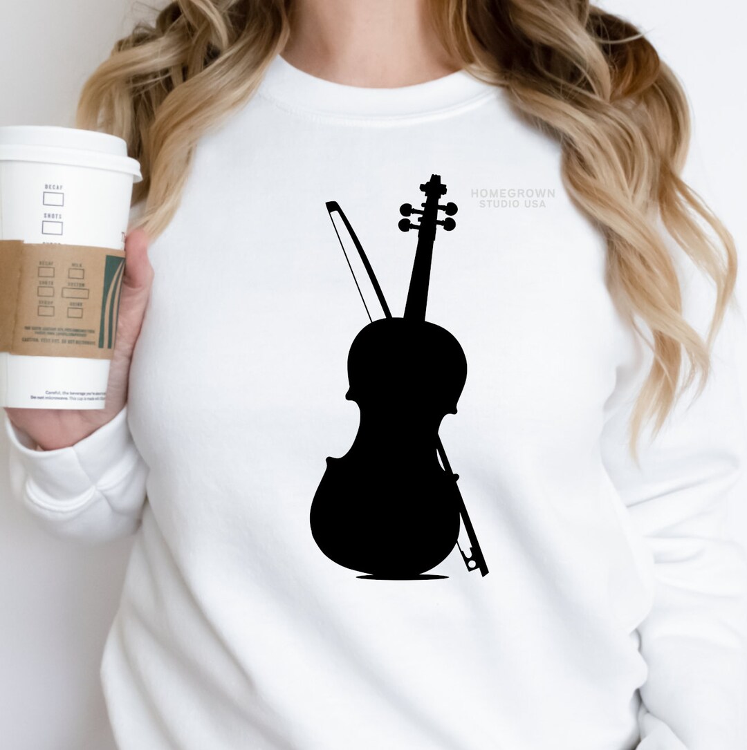 Violin Svg, Violin Dxf File, Orchestra Musical Instruments Clipart, Svg ...