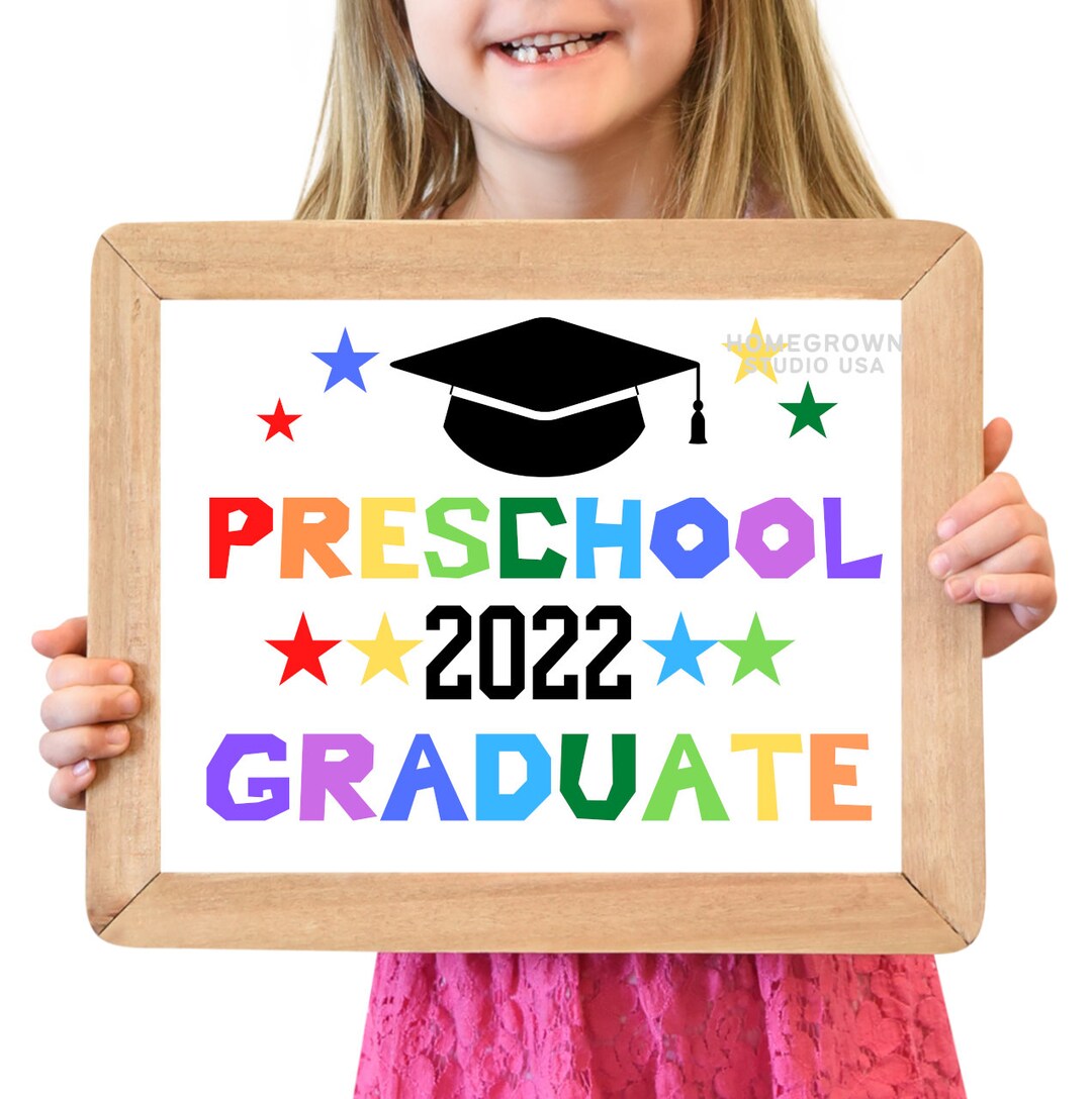 Preschool Graduate Svg, Graduation 2022, Pre K Graduate 2022 ...