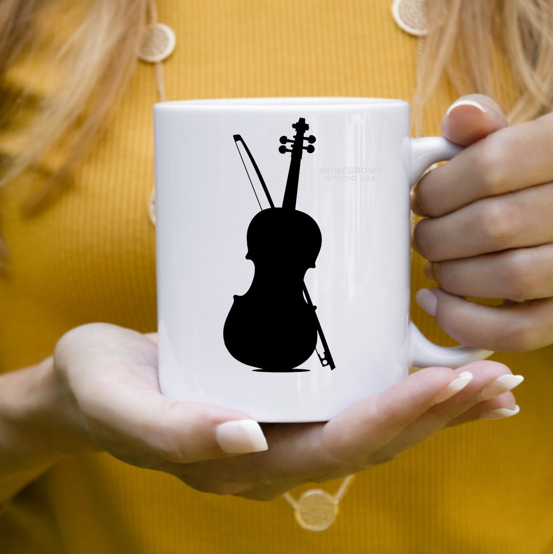 Violin Svg Violin Dxf File Orchestra Musical Instruments | Etsy