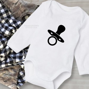 Pacifier Svg, Baby Pacifier Svg, Newborn Clipart Files, Commercial Use ...