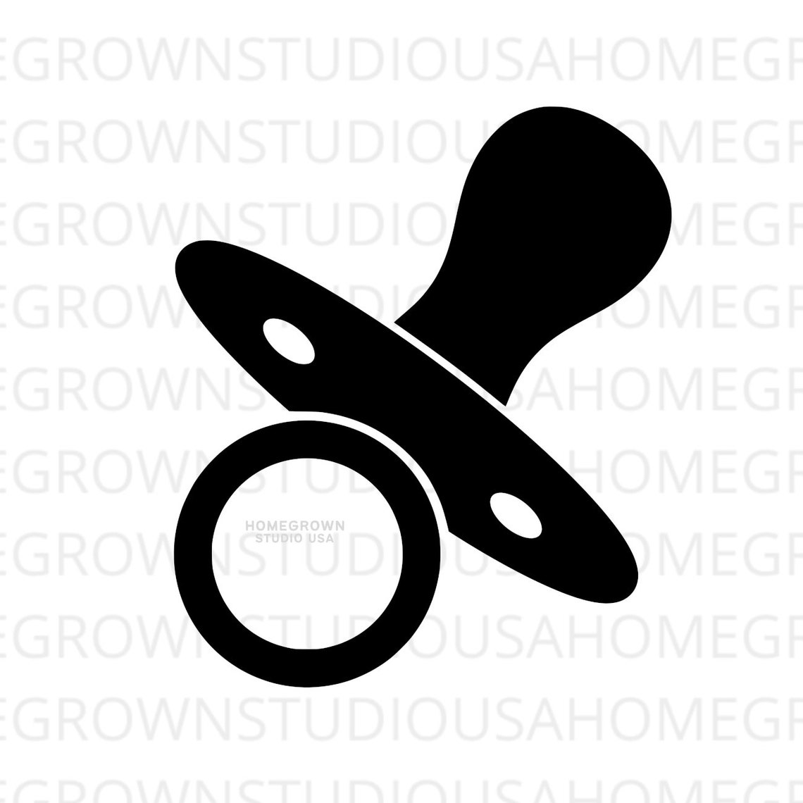 Pacifier Svg Baby Pacifier Svg Newborn Clipart Files - Etsy