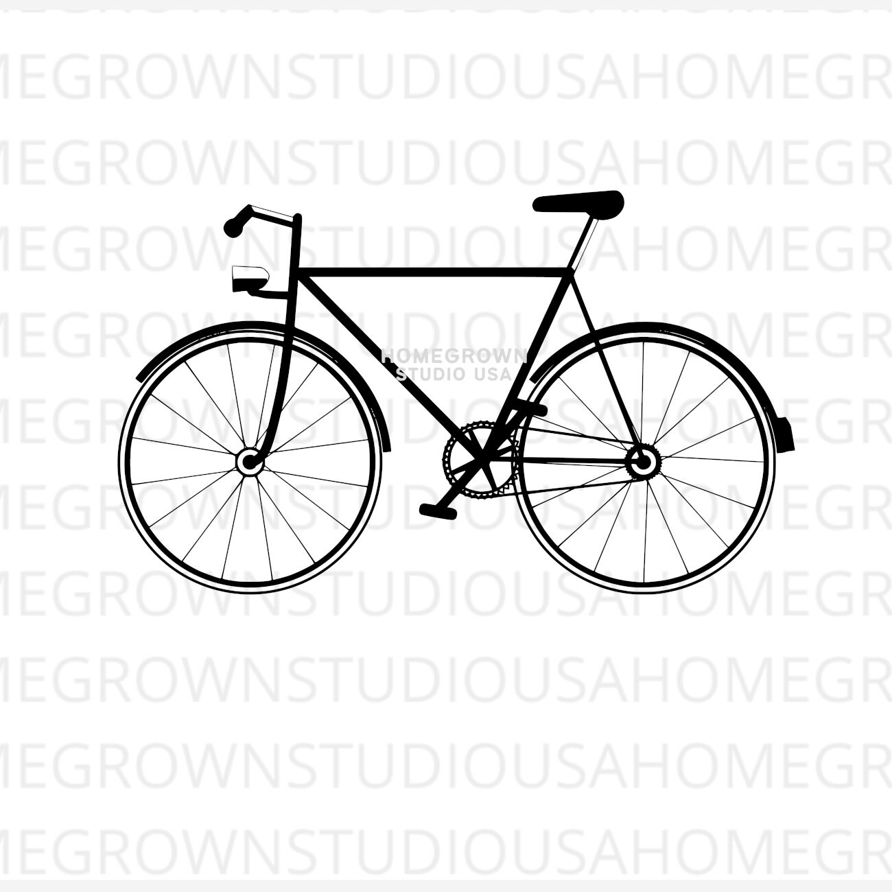Bicycle Svg Racing Bicycle Bike Clipart Bike Cut File - Etsy