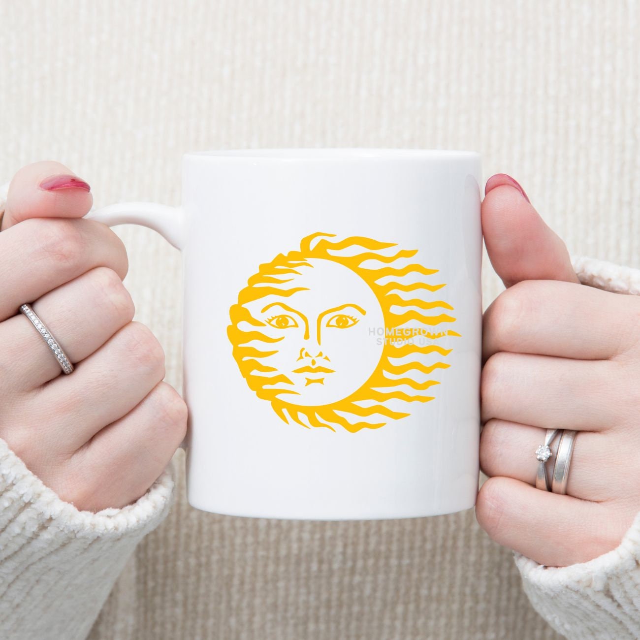 Yellow Sun Face SVG Sun Svg Summer Clipart Svg Sunshine Silhouette Svg ...