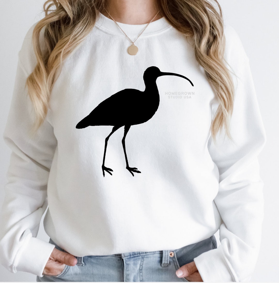 Water Bird Svg, Bird Silhouette, Long Billed Curlew Bird, Dxf, Eps Png ...