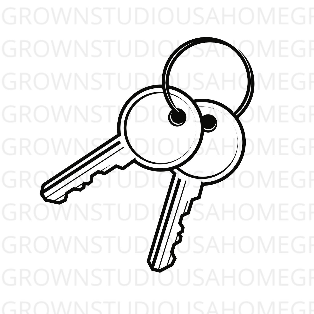 Home Alone 4 House Key Clipart
